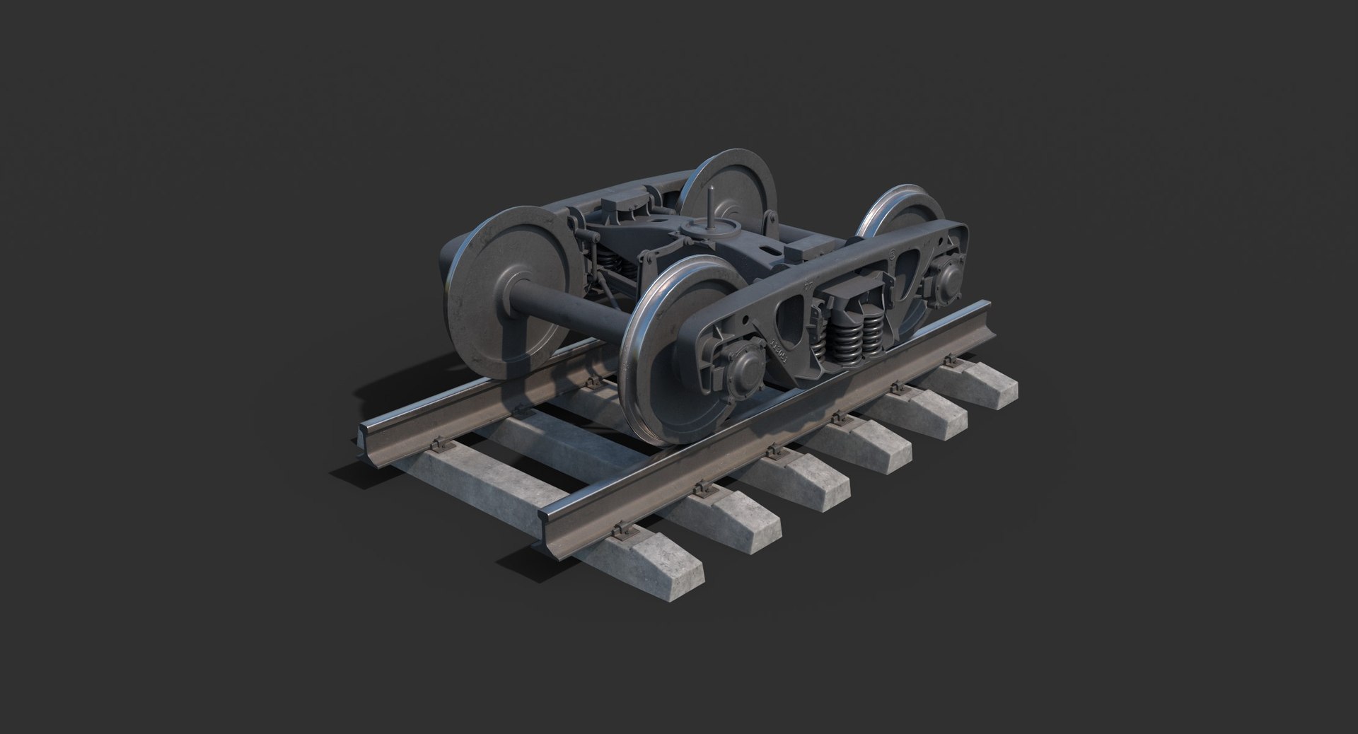 Bogie 18-100 3D Model - TurboSquid 1375234