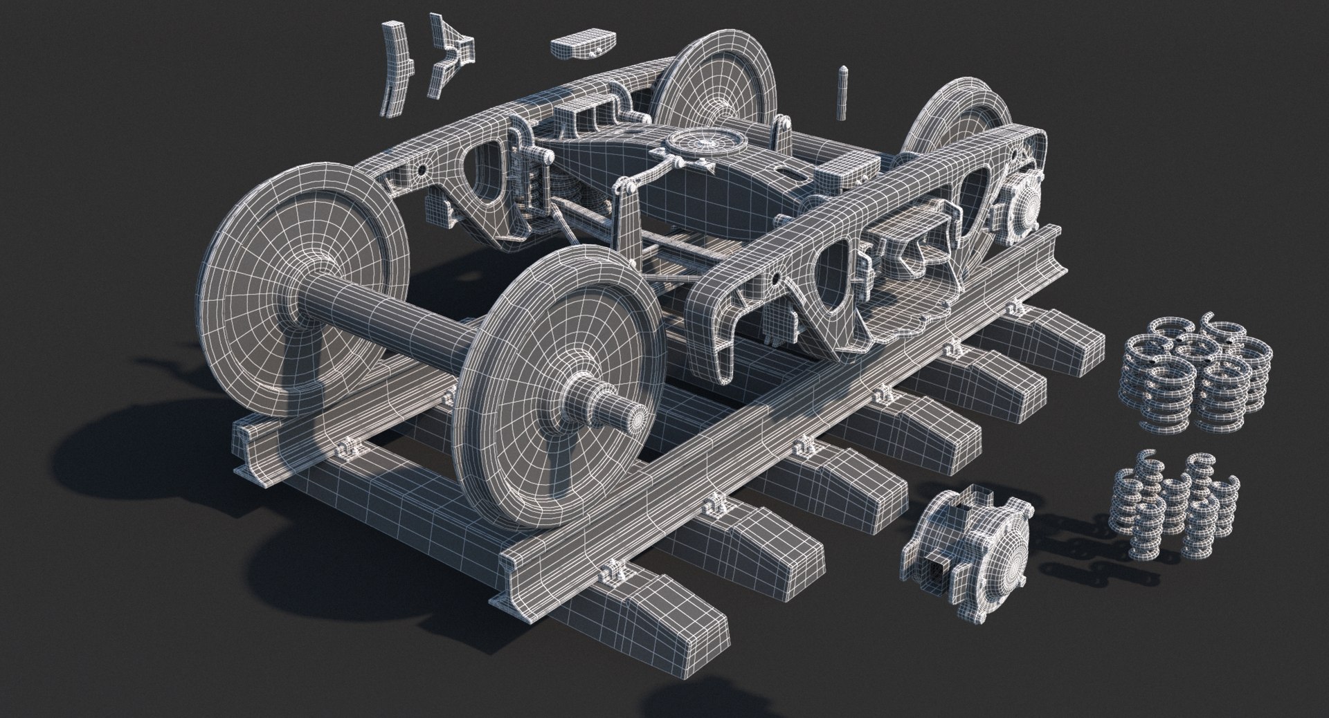 Bogie 18-100 3D Model - TurboSquid 1375234