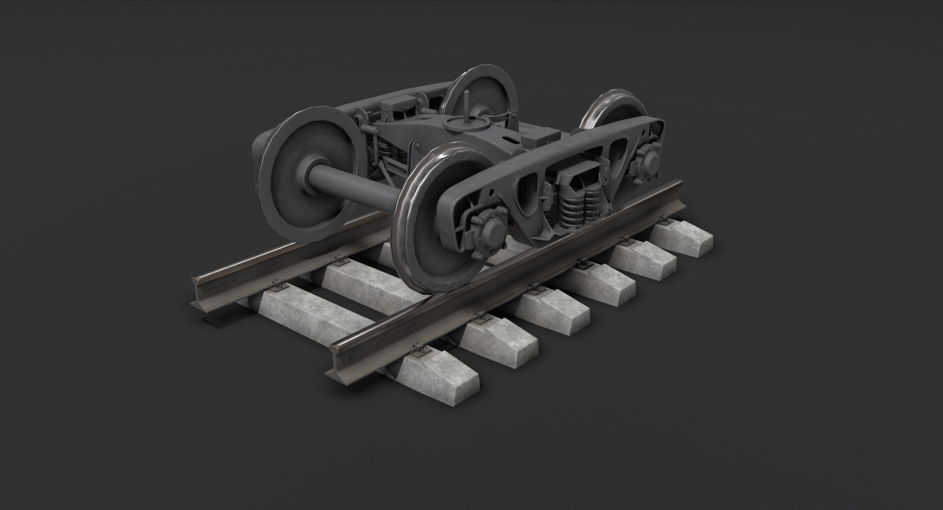 Bogie 18-100 3D Model - TurboSquid 1375234