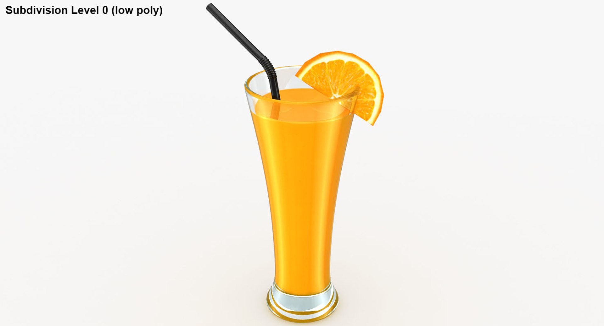 3D Realistic Orange Juice Model - TurboSquid 1362024