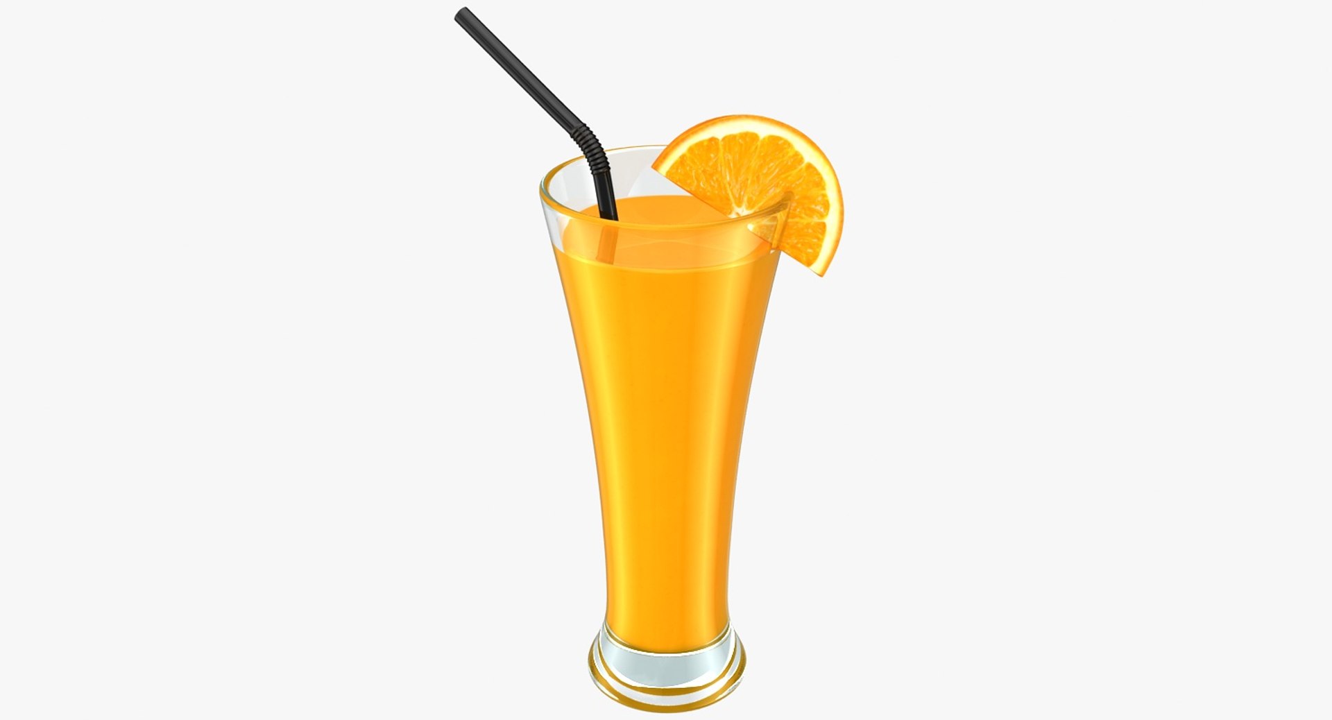 3D Realistic Orange Juice Model - TurboSquid 1362024