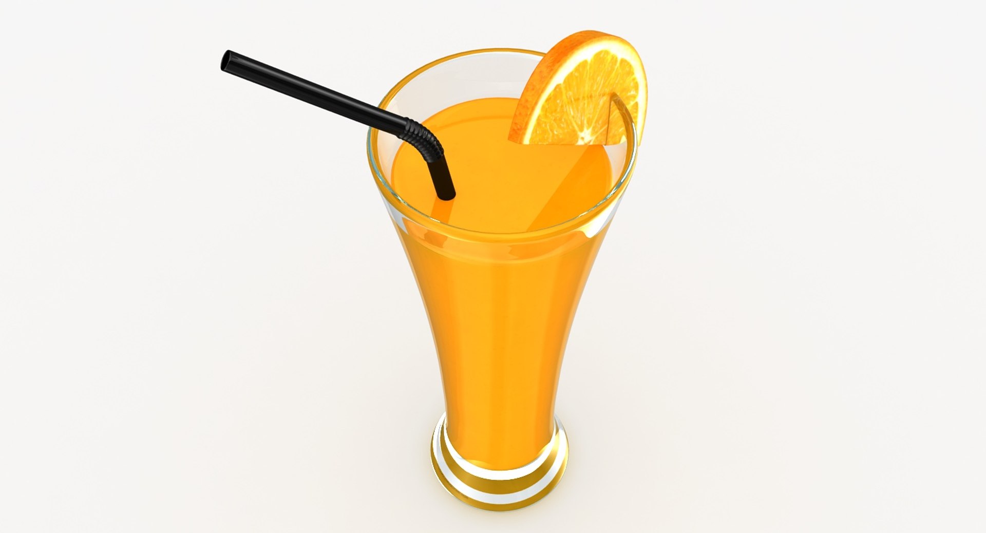 3D Realistic Orange Juice Model - TurboSquid 1362024