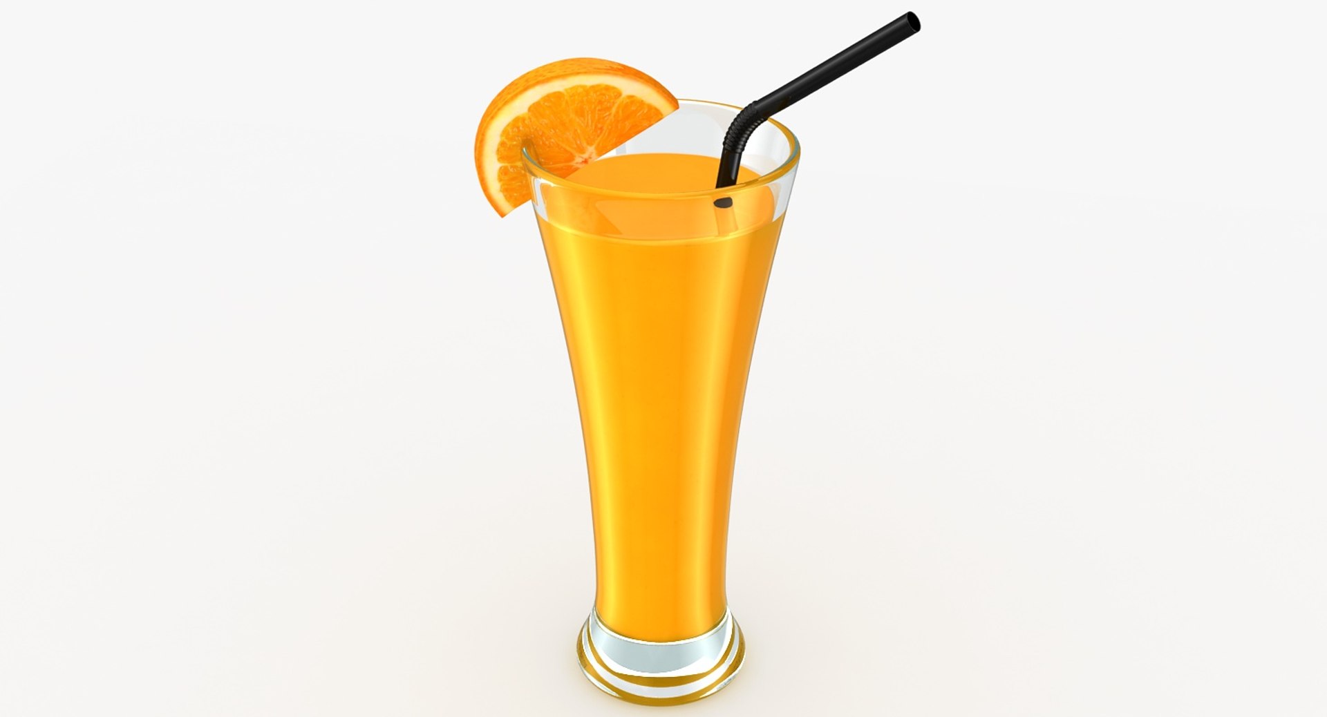 3D Realistic Orange Juice Model - TurboSquid 1362024