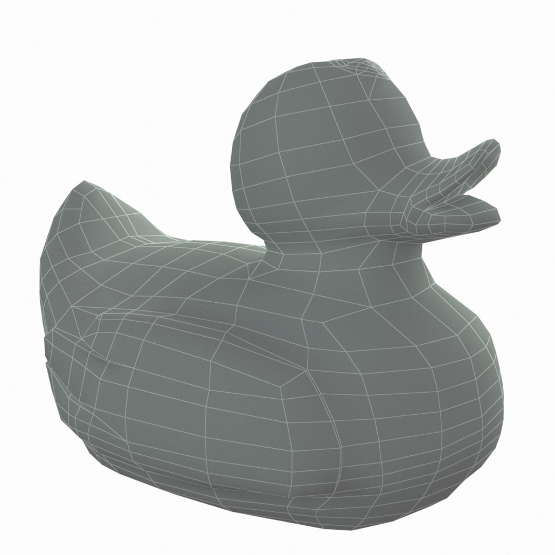 Rubber Duck Model - TurboSquid 1247228