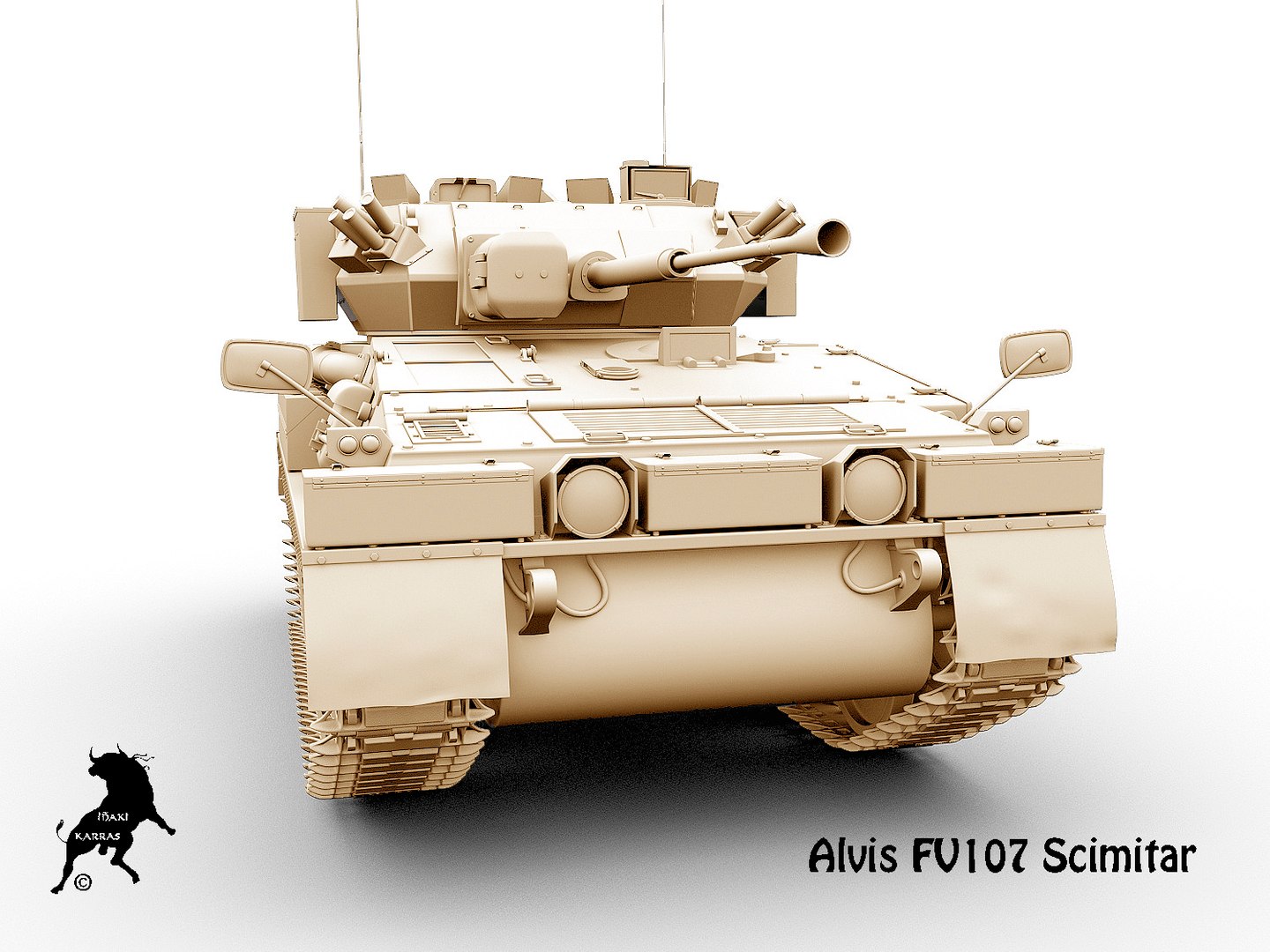 Fv107 Scimitar Alvis 3D - TurboSquid 1255715