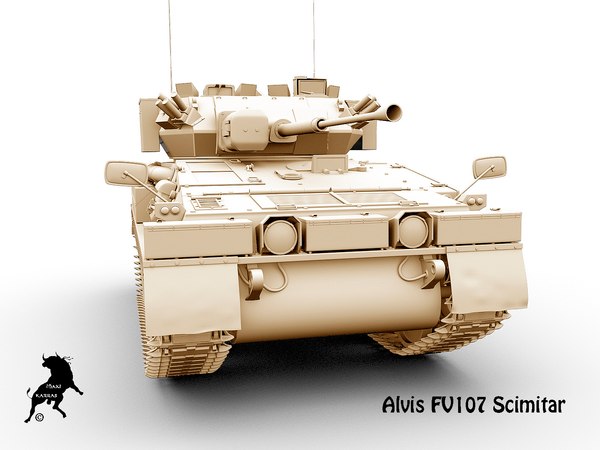 Fv107 scimitar alvis 3D - TurboSquid 1255715