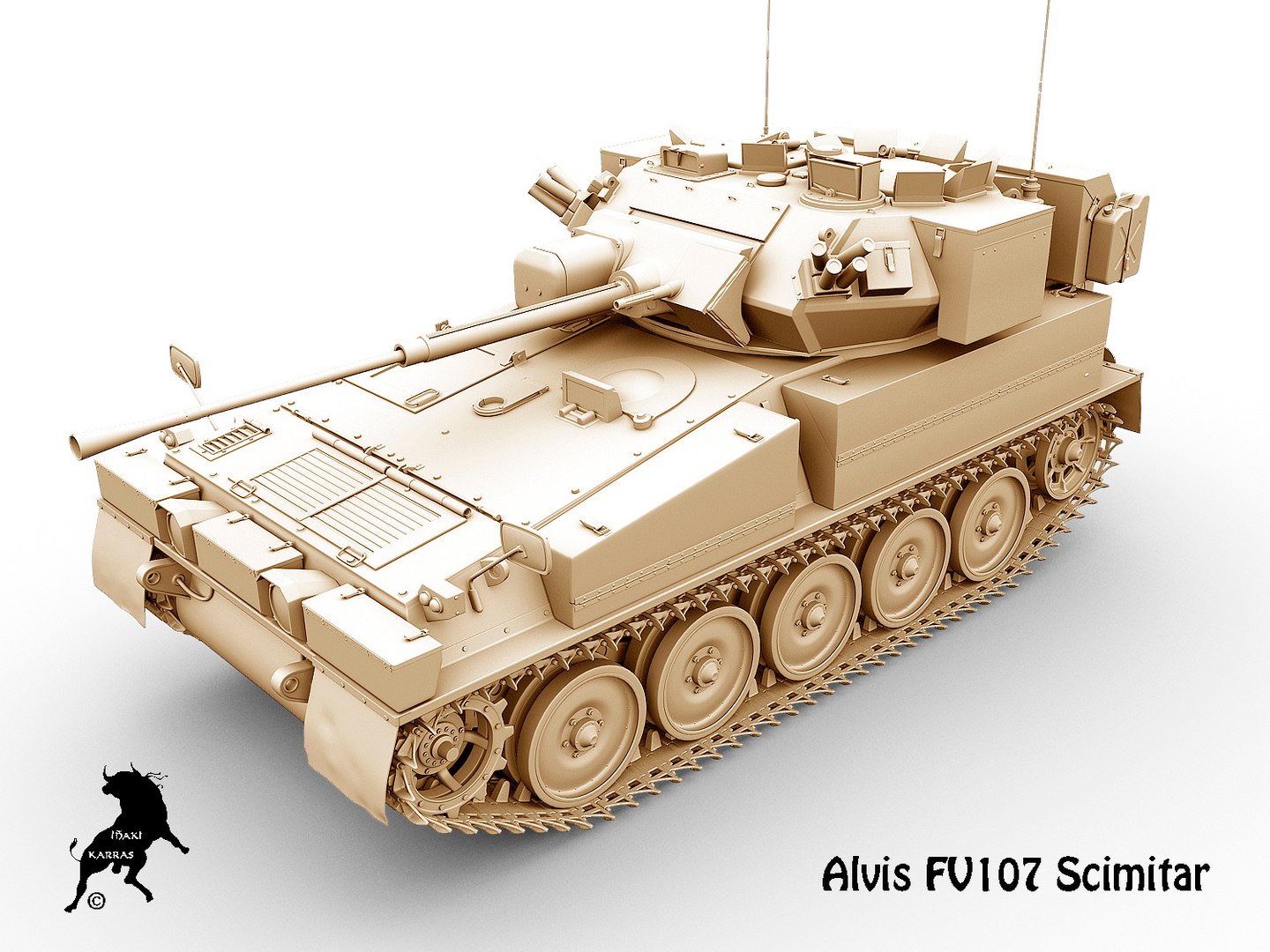 Fv107 Scimitar Alvis 3D - TurboSquid 1255715