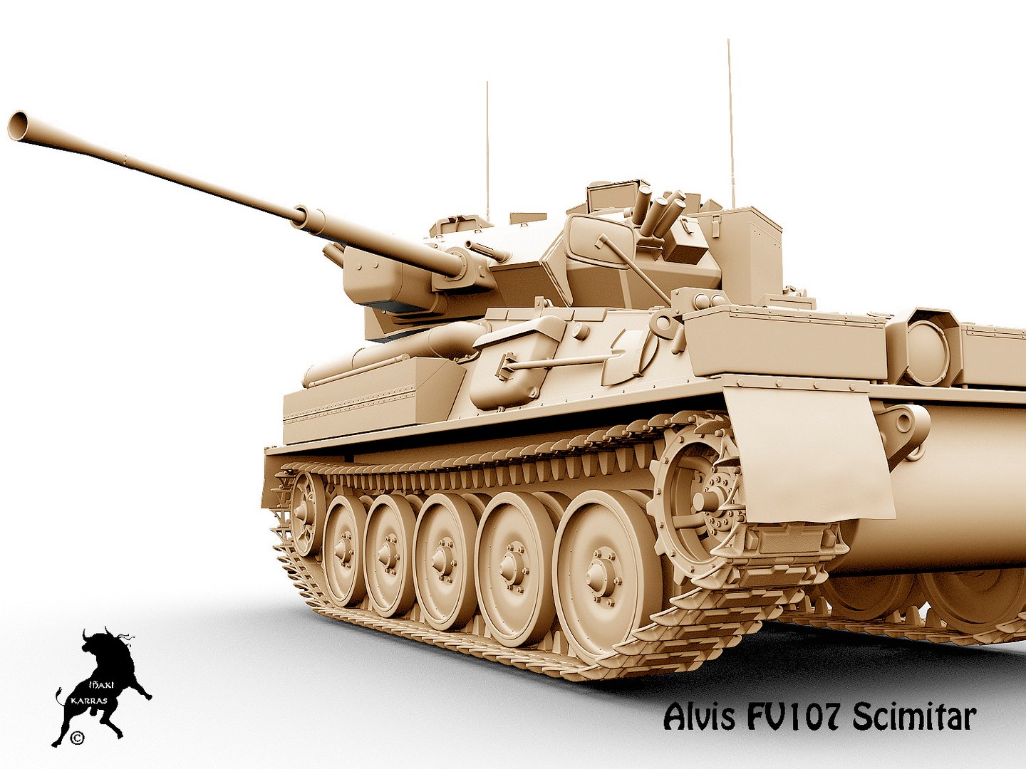 Fv107 Scimitar Alvis 3D - TurboSquid 1255715