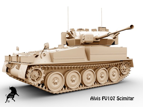 Fv107 scimitar alvis 3D - TurboSquid 1255715