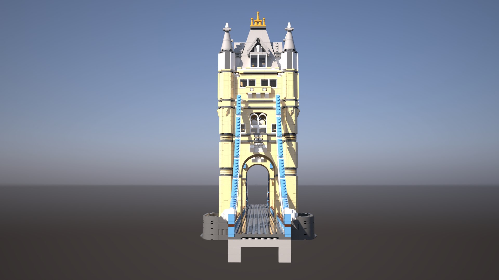 3D Tower Brigde For Train - TurboSquid 2233505