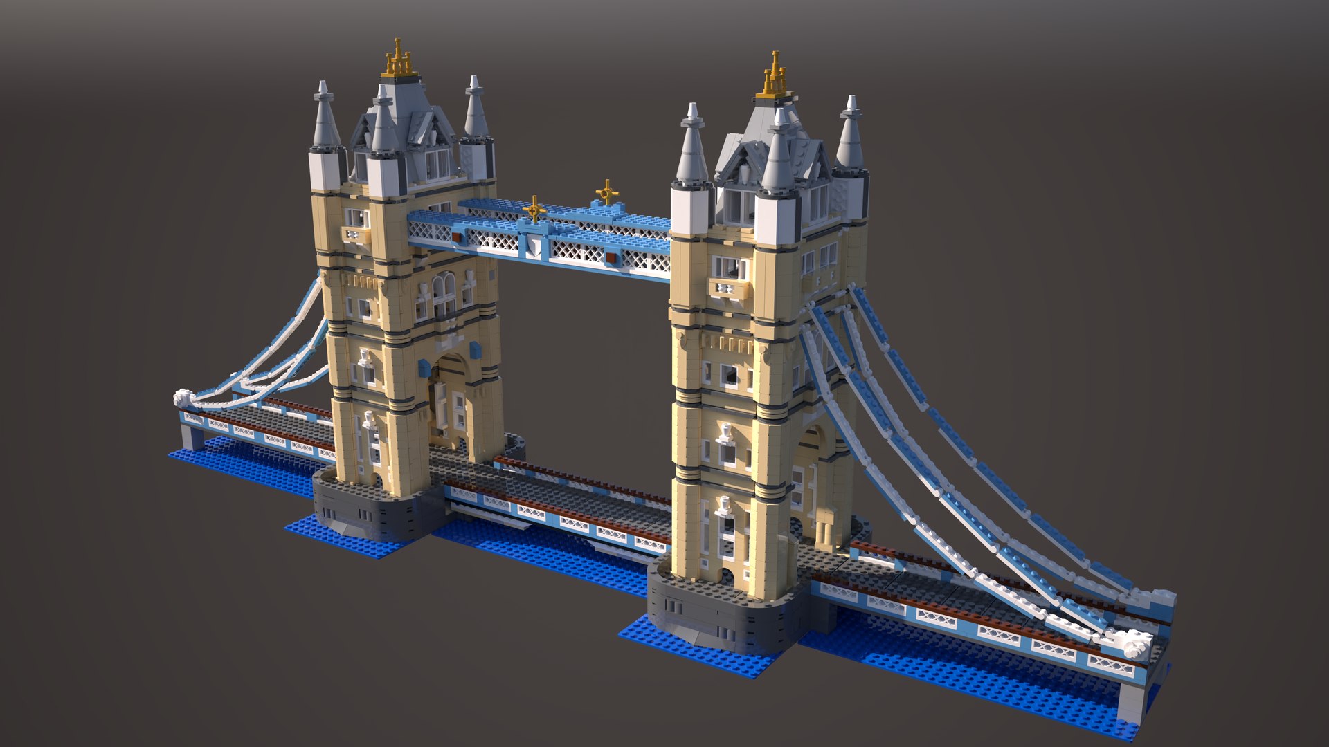3D Tower Brigde For Train - TurboSquid 2233505