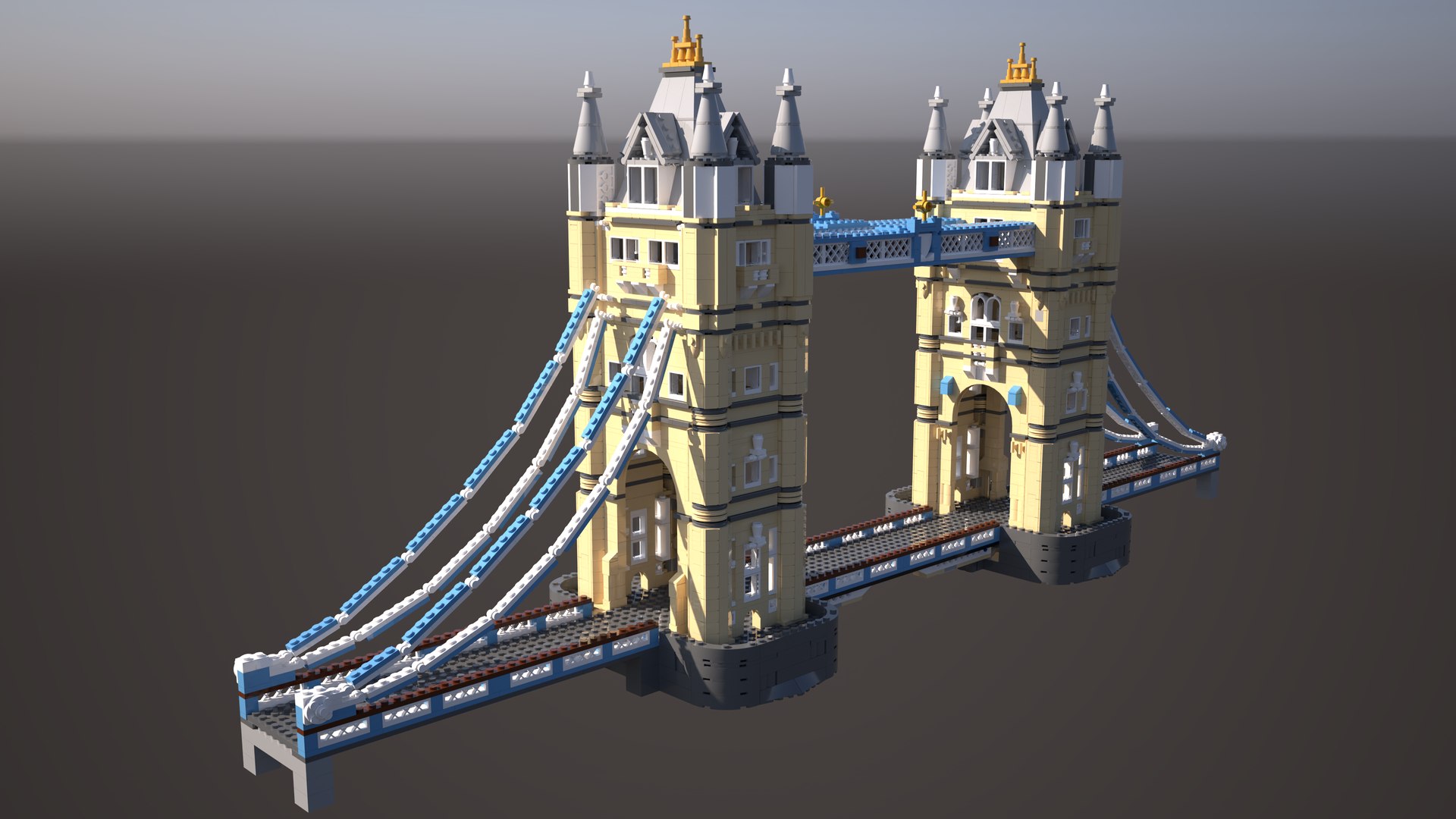 3D Tower Brigde For Train - TurboSquid 2233505