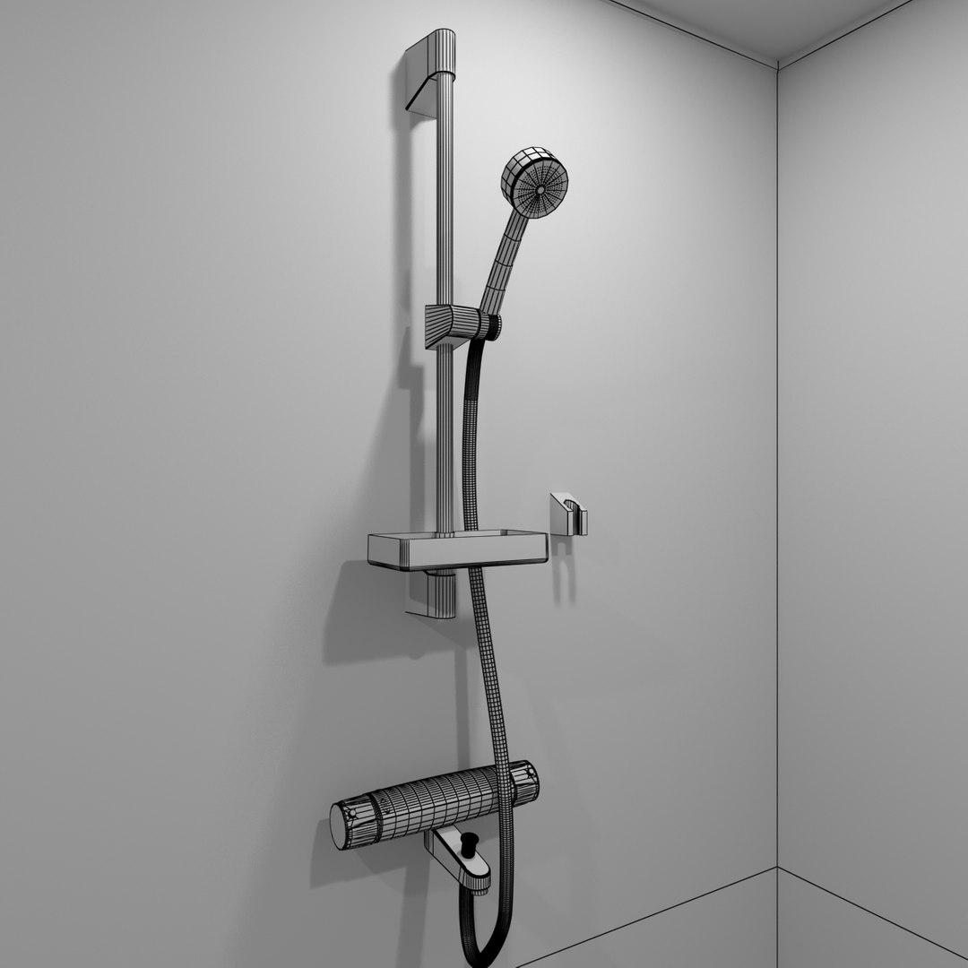 3d Shower Nova Apollo Model