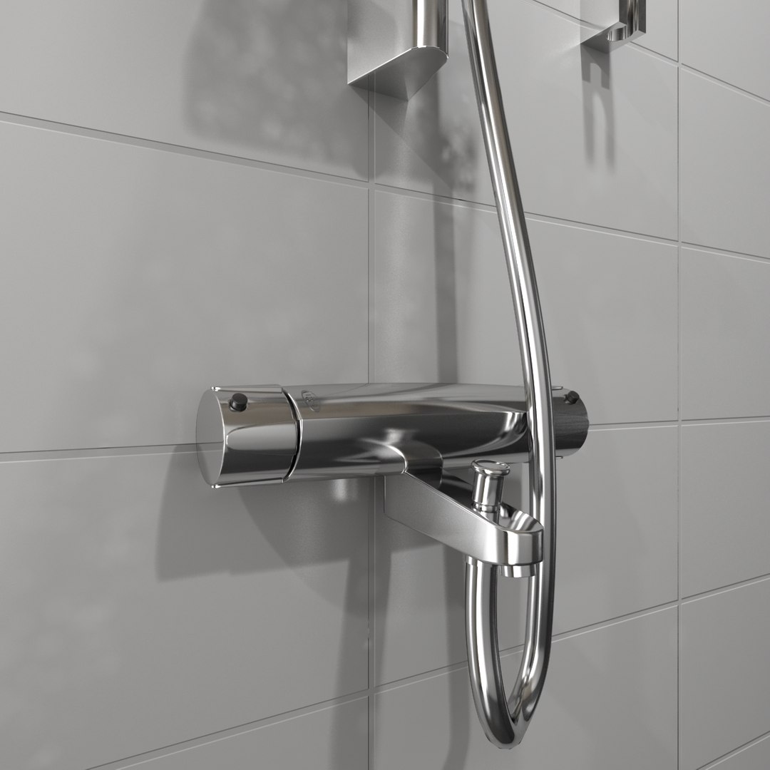 3d Shower Nova Apollo Model