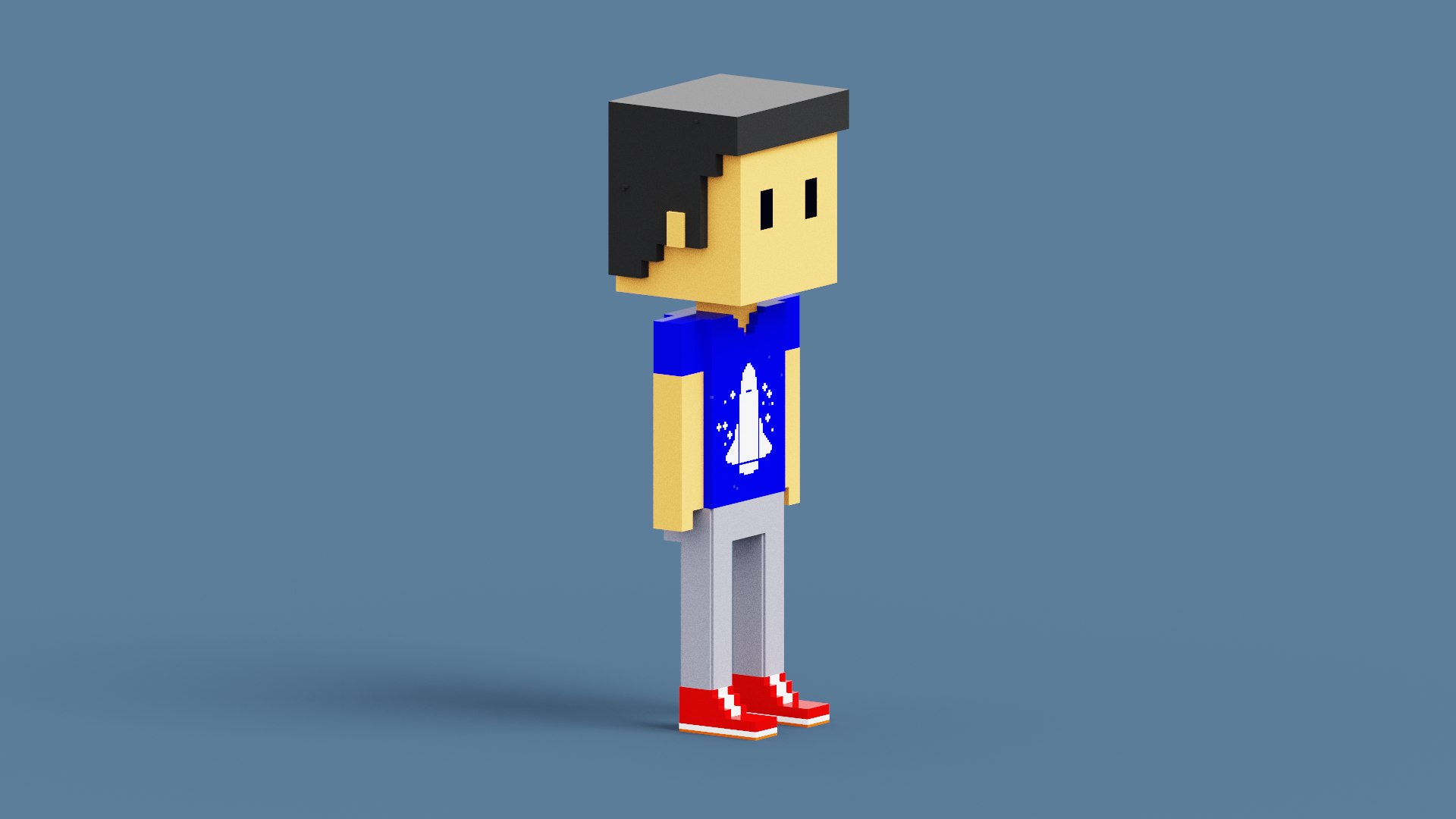 3D NFT Voxel Character - TurboSquid 1900688