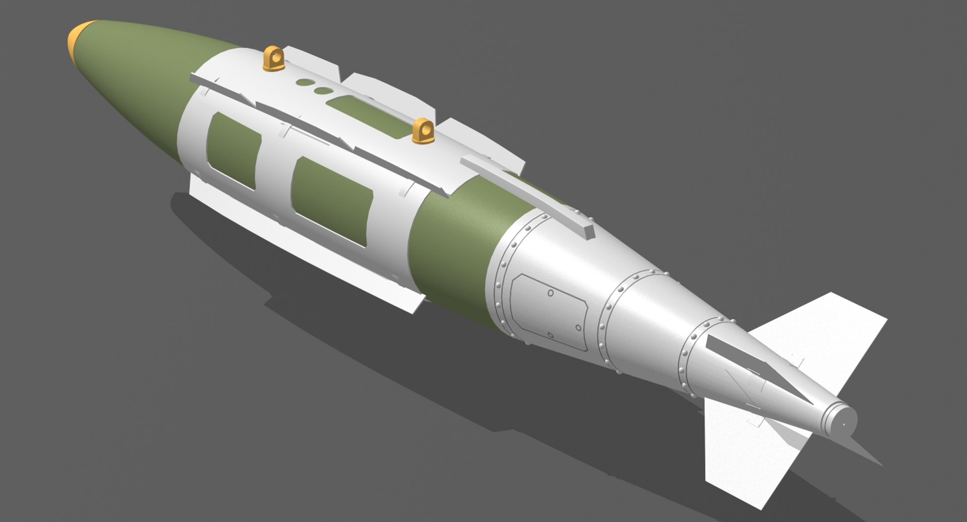Gbu-31 Jdam 3d Model