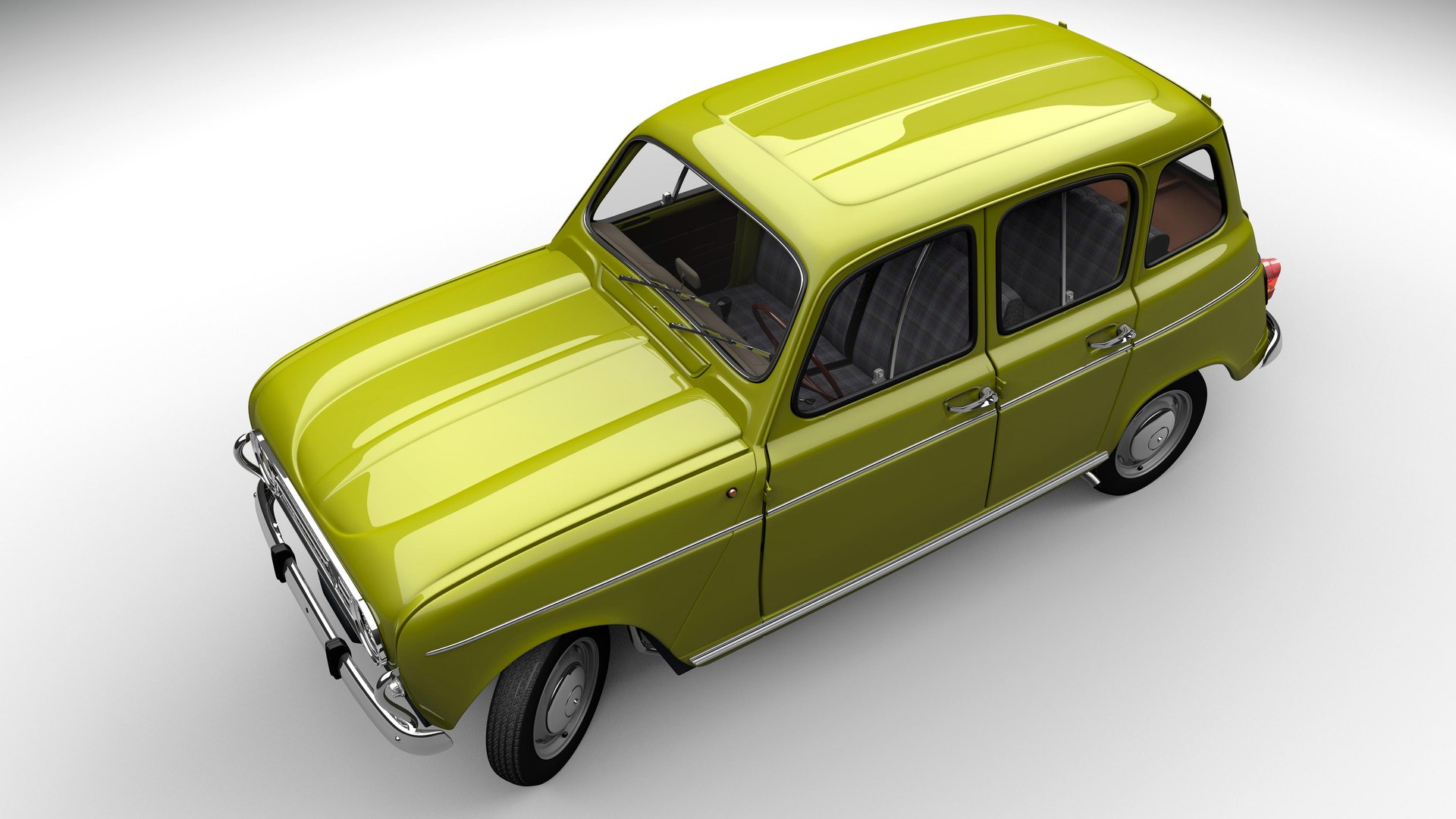 R4 Renault 3D Model - TurboSquid 1164001