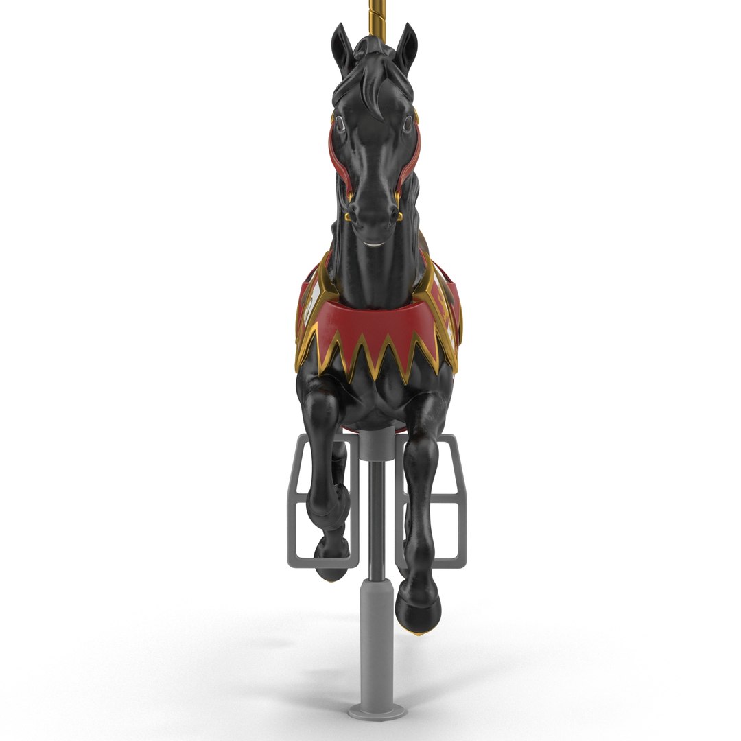 3D Carousel Horse V10 - TurboSquid 1182550