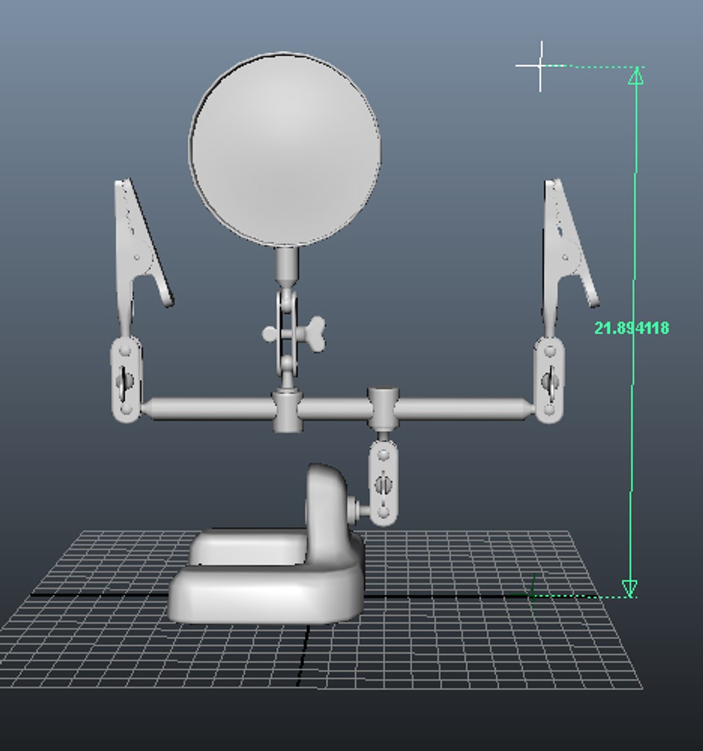 3d model helping hand