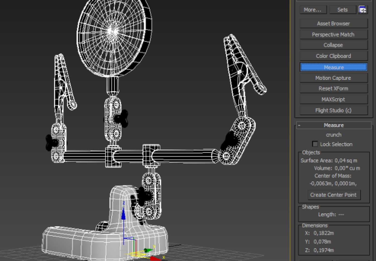 3d model helping hand