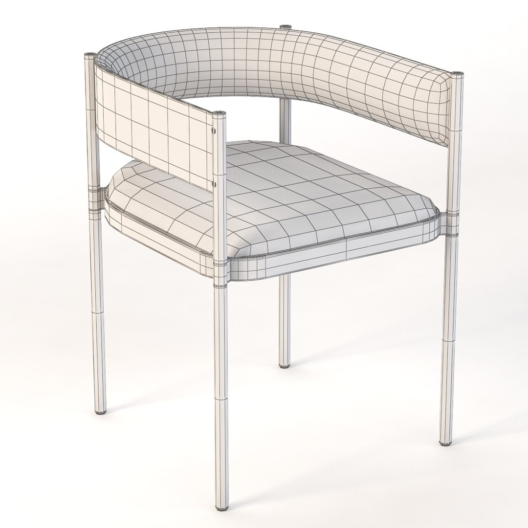 3D Model Realistic Photoreal Chair - TurboSquid 1229646