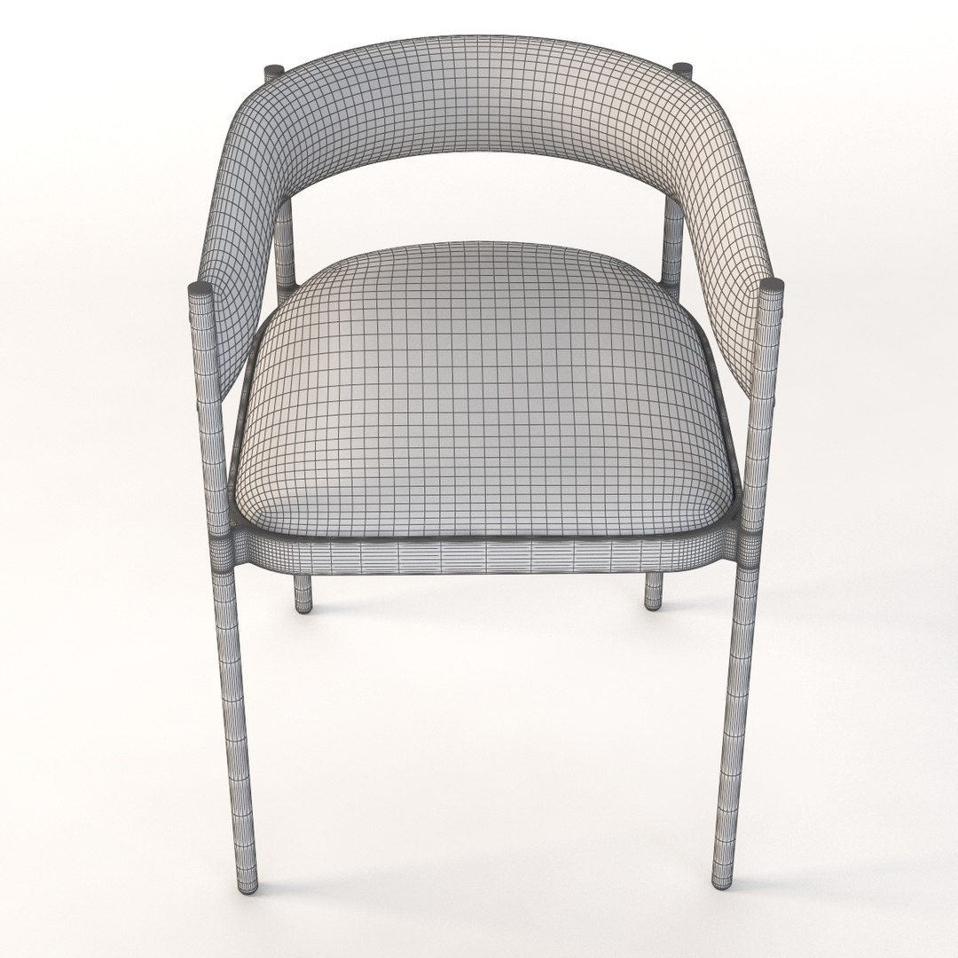 3D Model Realistic Photoreal Chair - TurboSquid 1229646