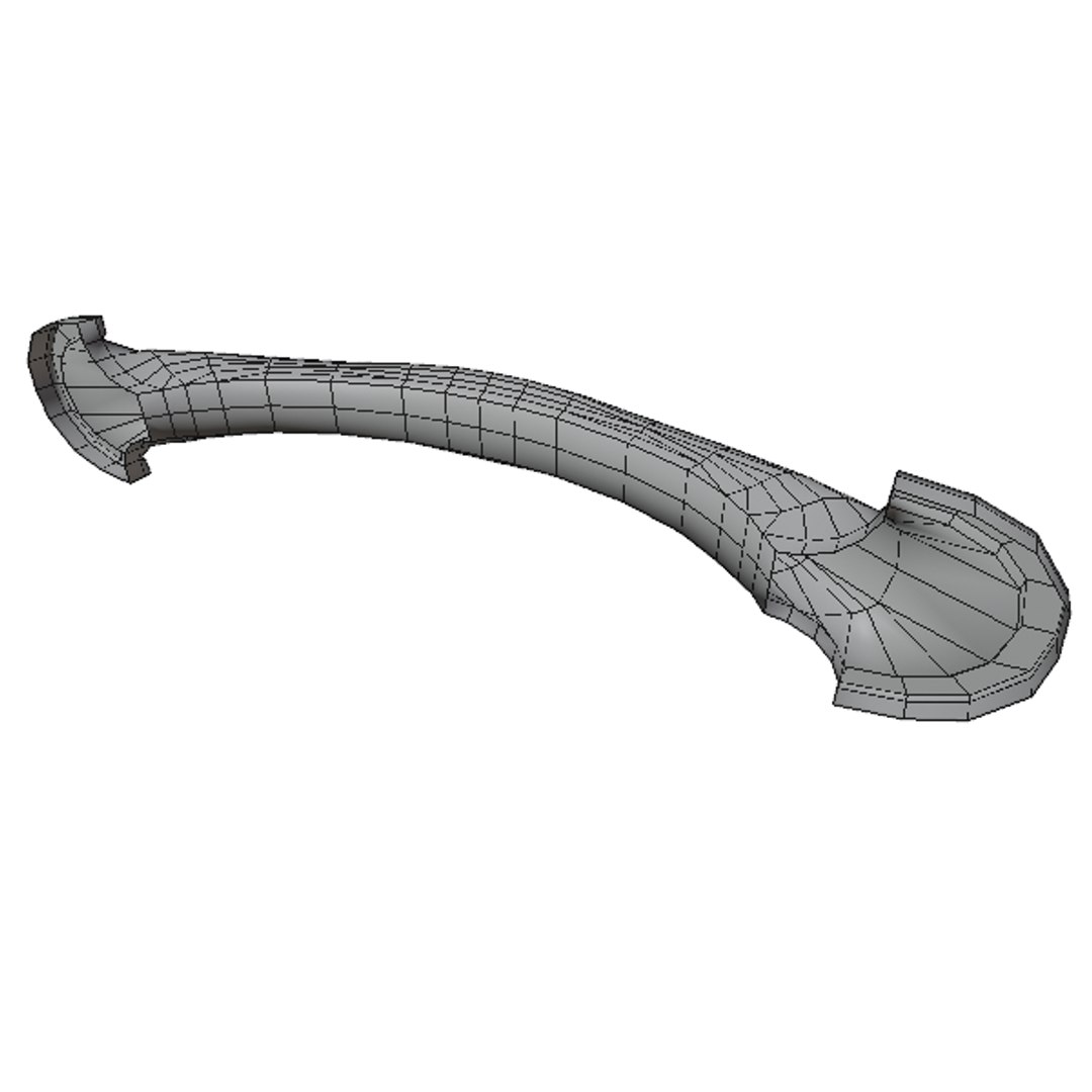 Handle Stonebridge Model - TurboSquid 1463734