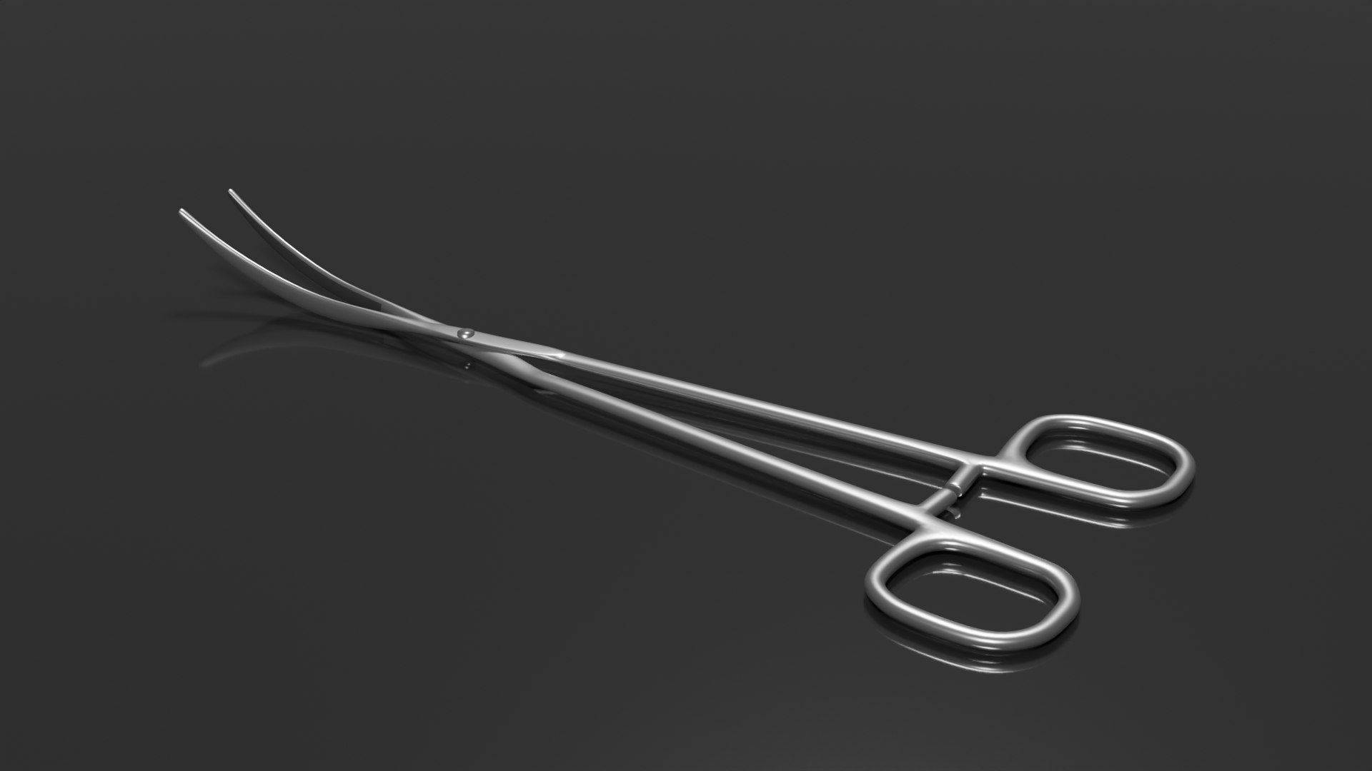 Dissection Clamp Surgical Equipment 3D Model - TurboSquid 1850598
