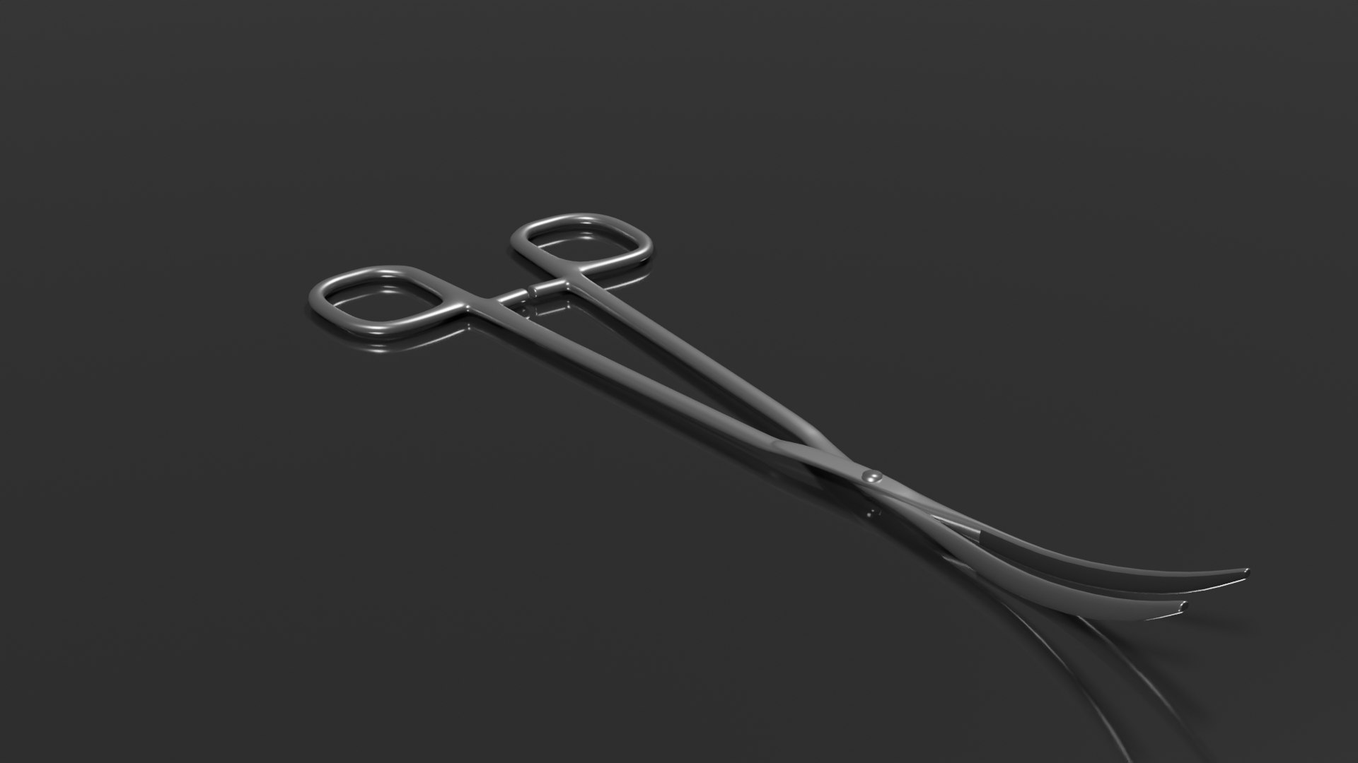 Dissection Clamp Surgical Equipment 3D Model - TurboSquid 1850598