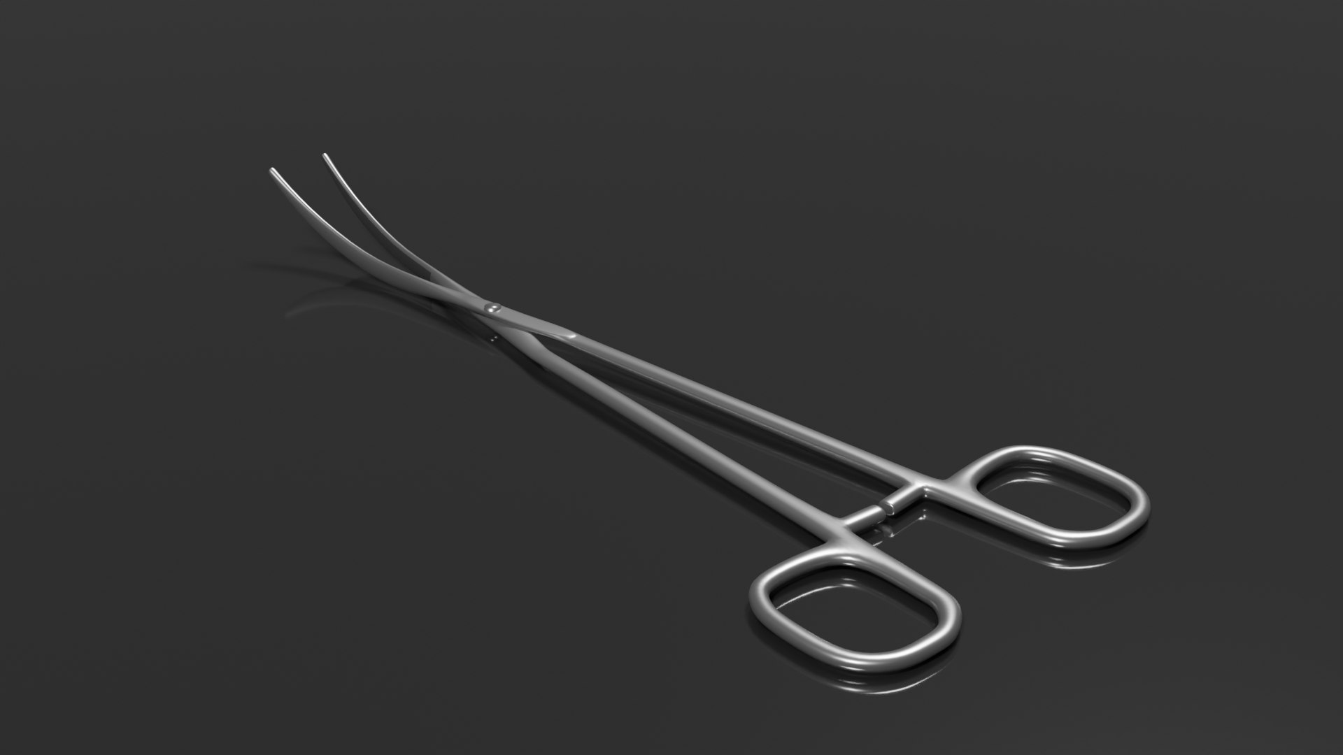 Dissection Clamp Surgical Equipment 3D Model - TurboSquid 1850598