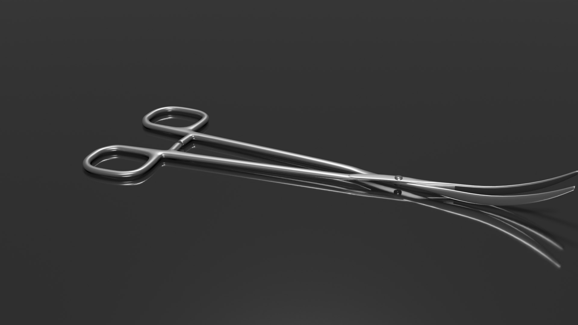 Dissection Clamp Surgical Equipment 3D Model - TurboSquid 1850598