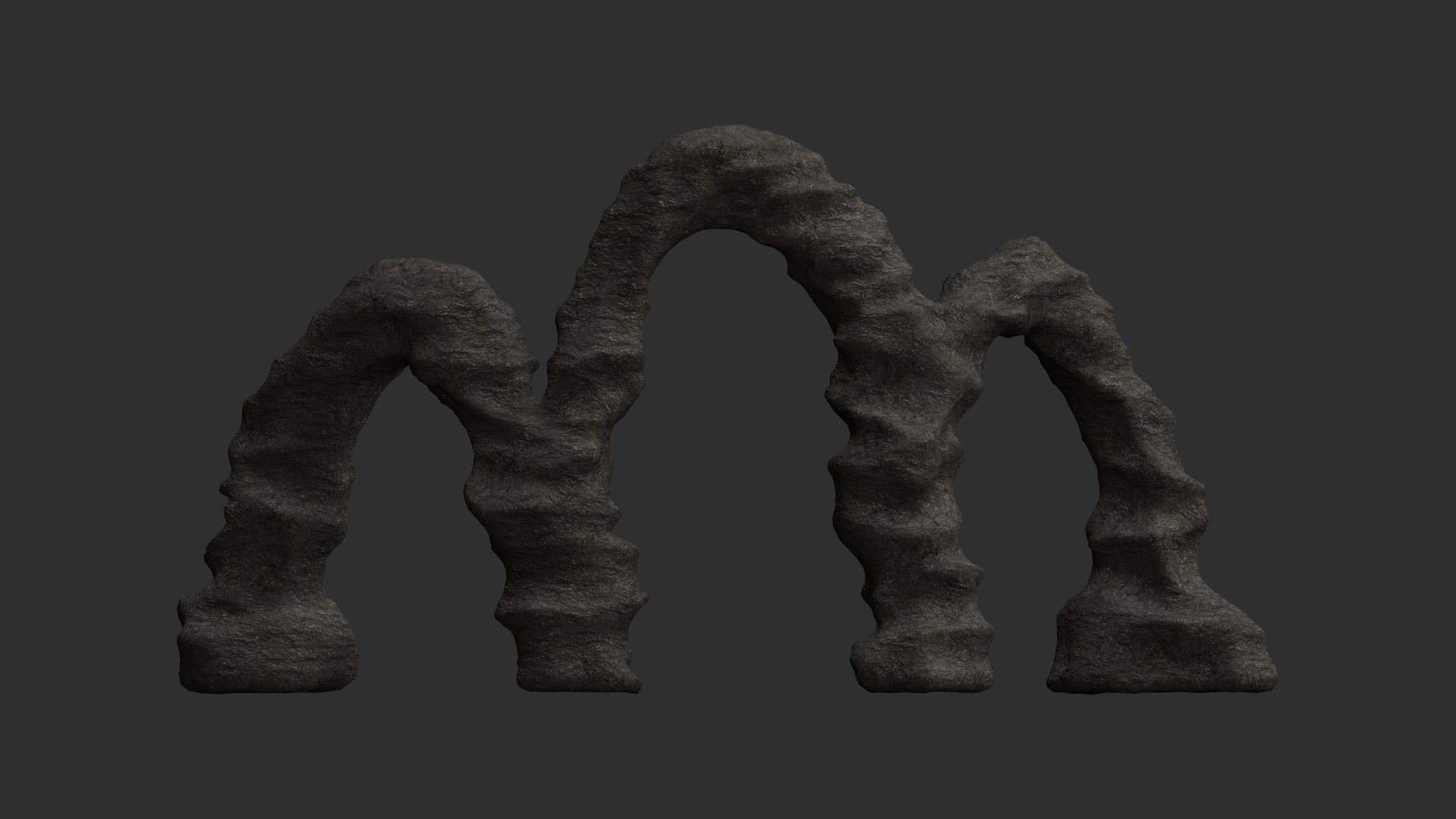 Free Triple Arch - Base 3D - TurboSquid 2087757