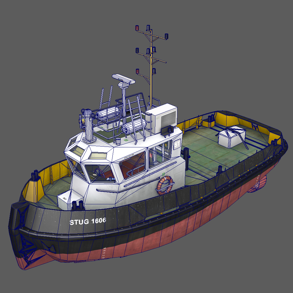 3D stan tug 1606 model - TurboSquid 1283530