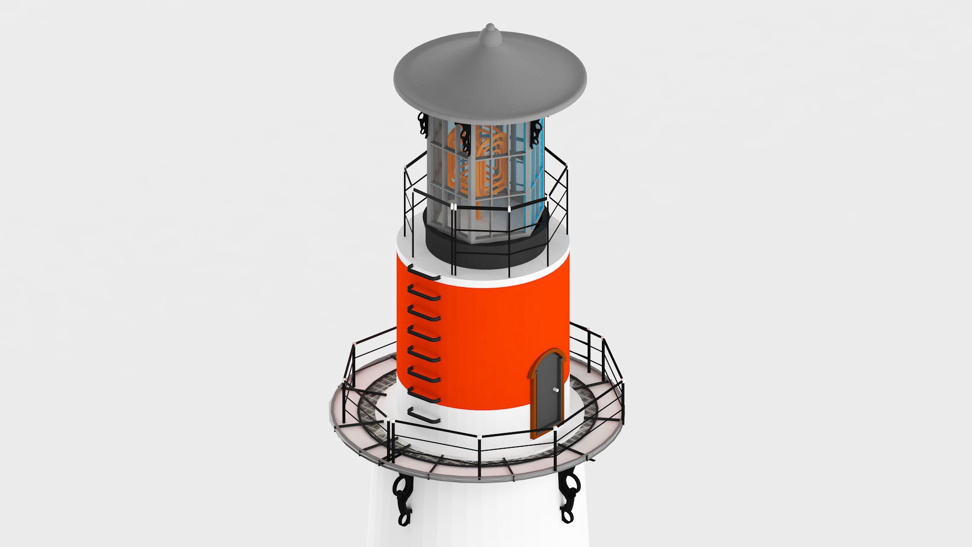 Detailed Lighthouse 3D Model - TurboSquid 1955246