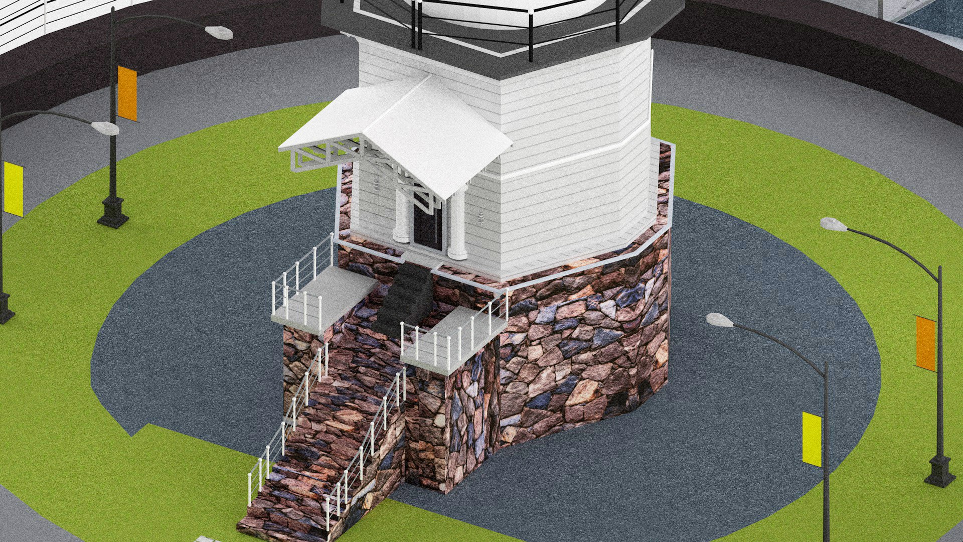 Detailed Lighthouse 3D Model - TurboSquid 1955246