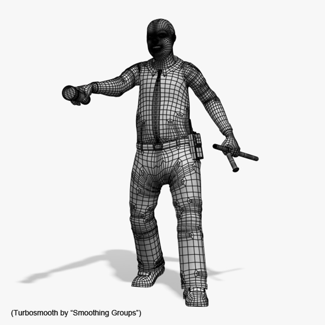 3d Model Rigged Character