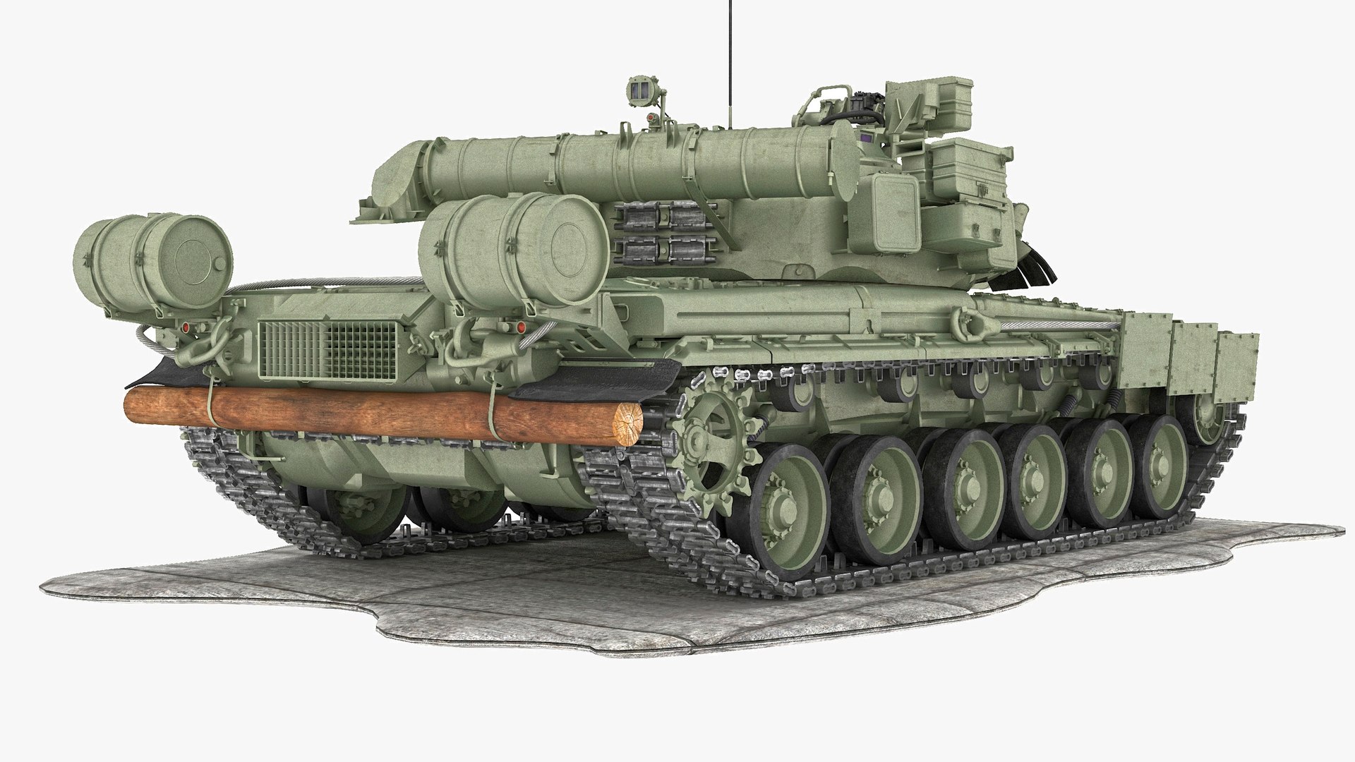 3D T-80UE1 Main Battle Tank - TurboSquid 2269832