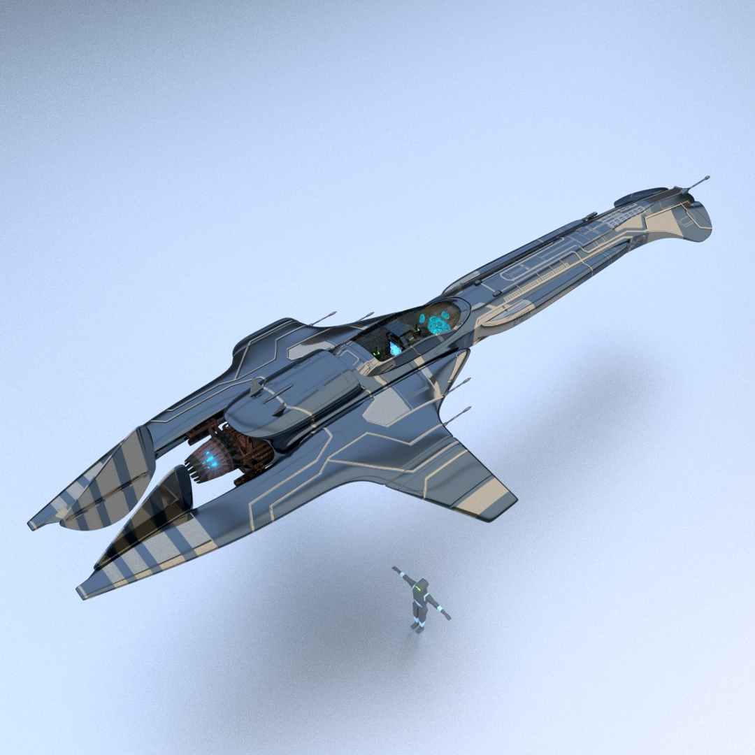 fast cruiser 3d model