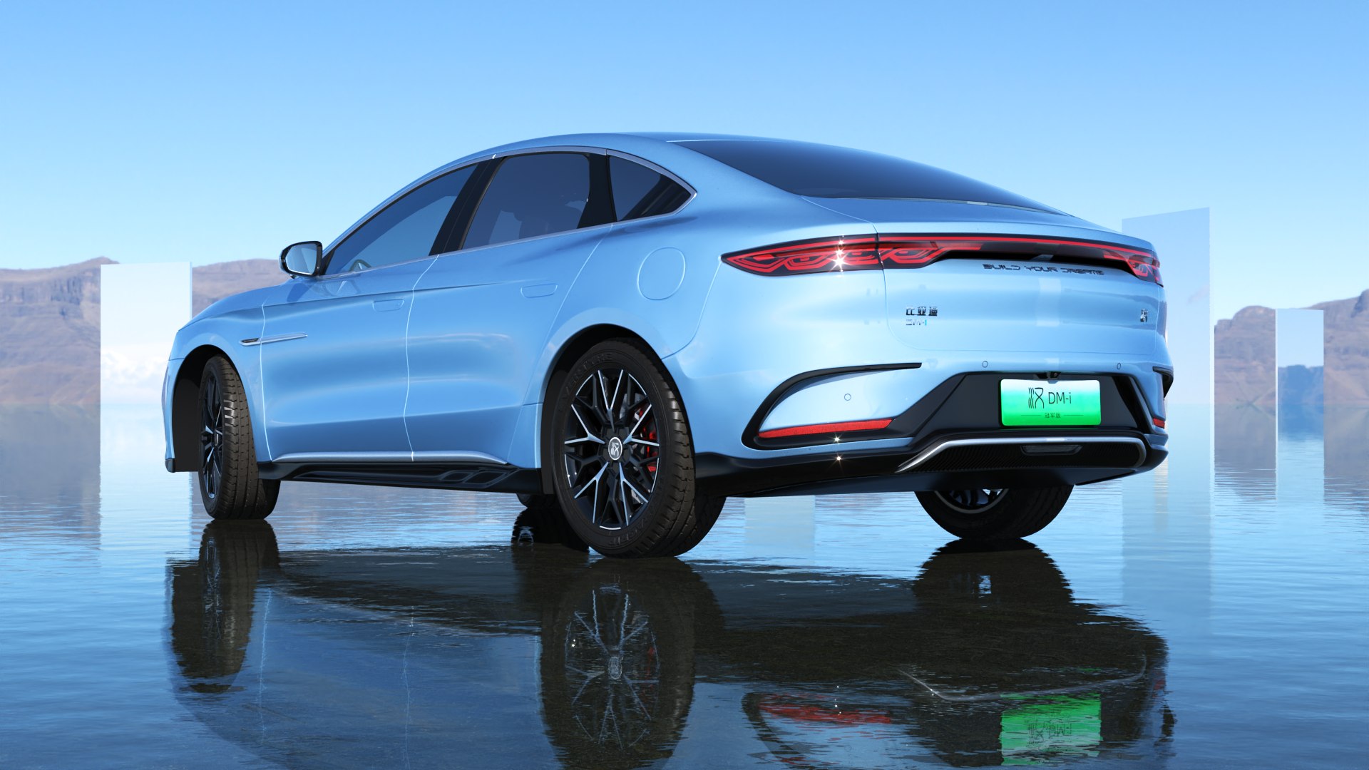 3D 2023 BYD Han DM-i Champion Edition - TurboSquid 2091629