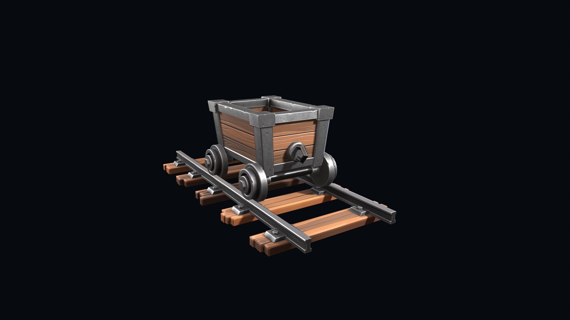 Stylized Trolley Rails 3D Model - TurboSquid 1691875