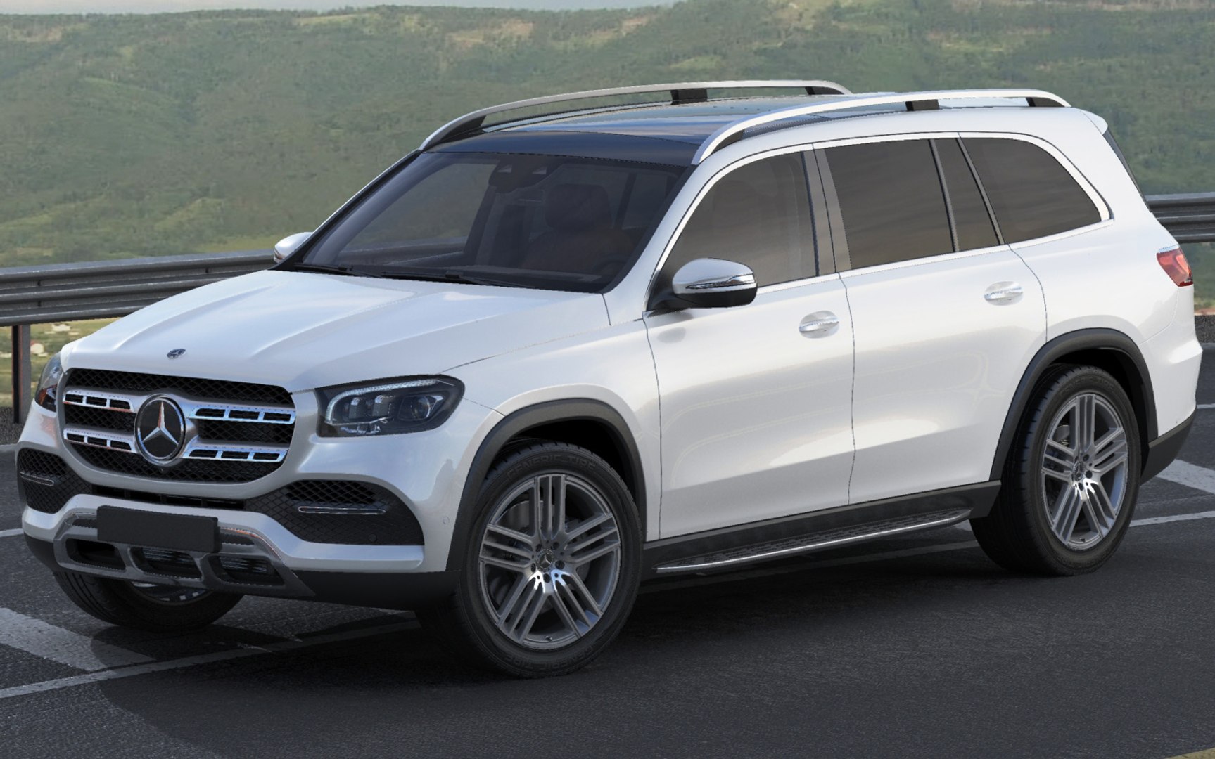 Mercedes Gls 2020 Model - TurboSquid 1414062