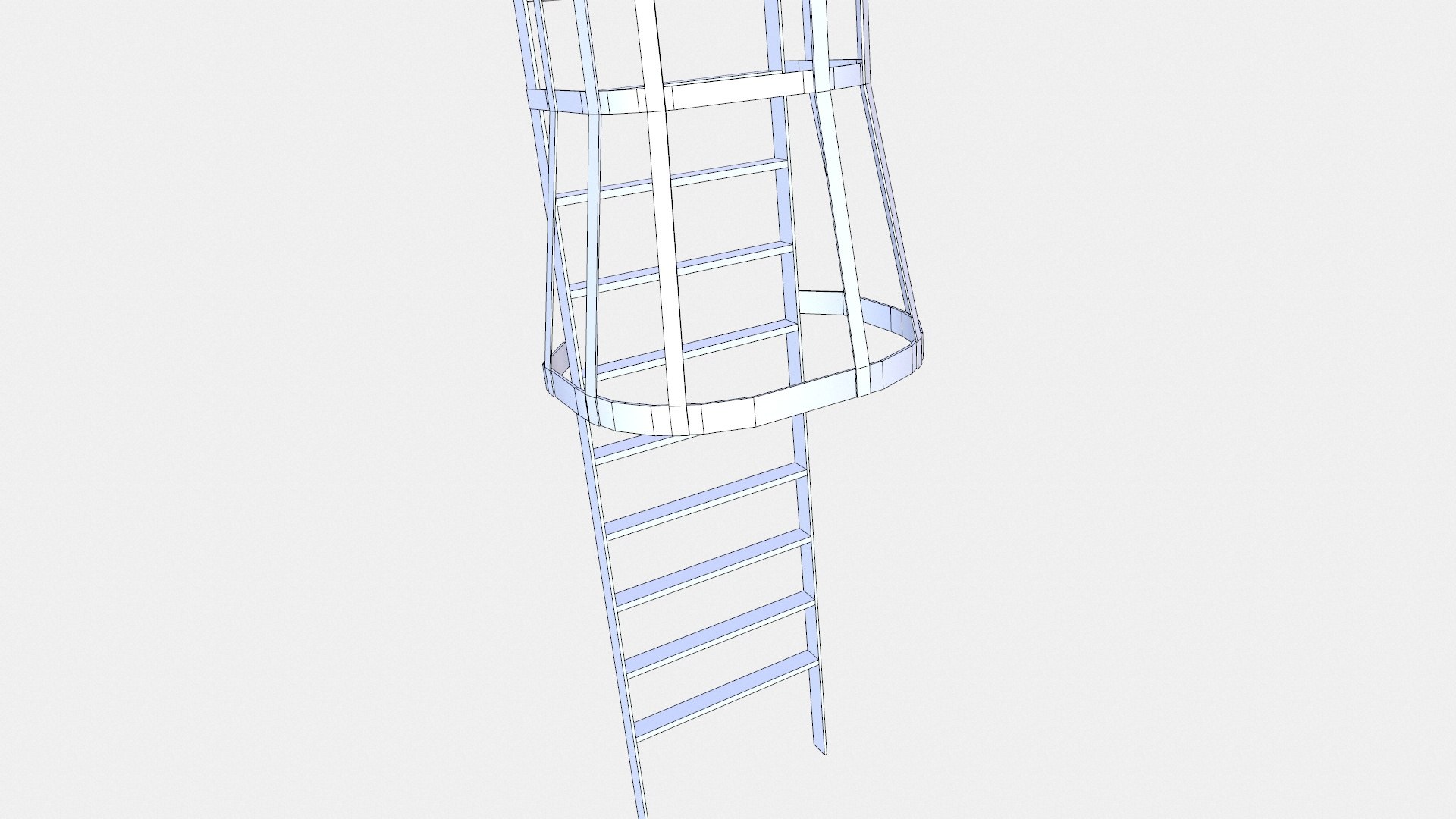 Monkey Ladder 3D Model - TurboSquid 2305227