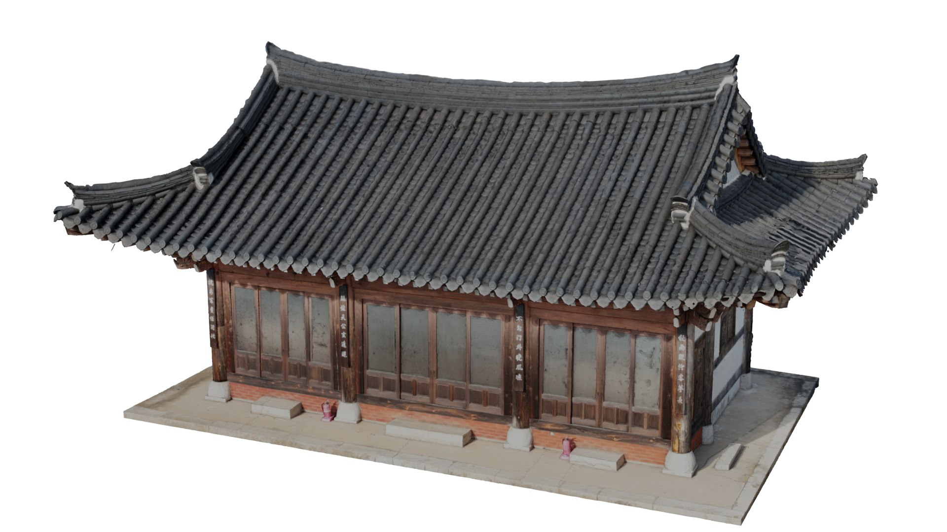3D 3D Korea Historic house - TurboSquid 2152923