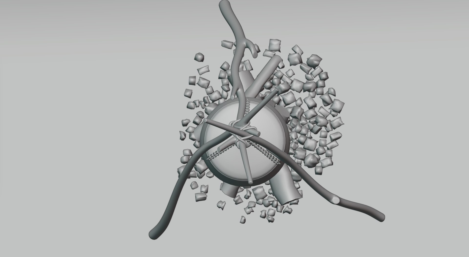 3D Model Pot On The Fire - TurboSquid 1807777
