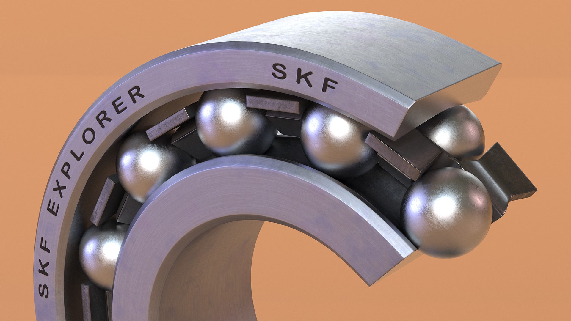 Ball Bearing 3D Model - TurboSquid 1450987