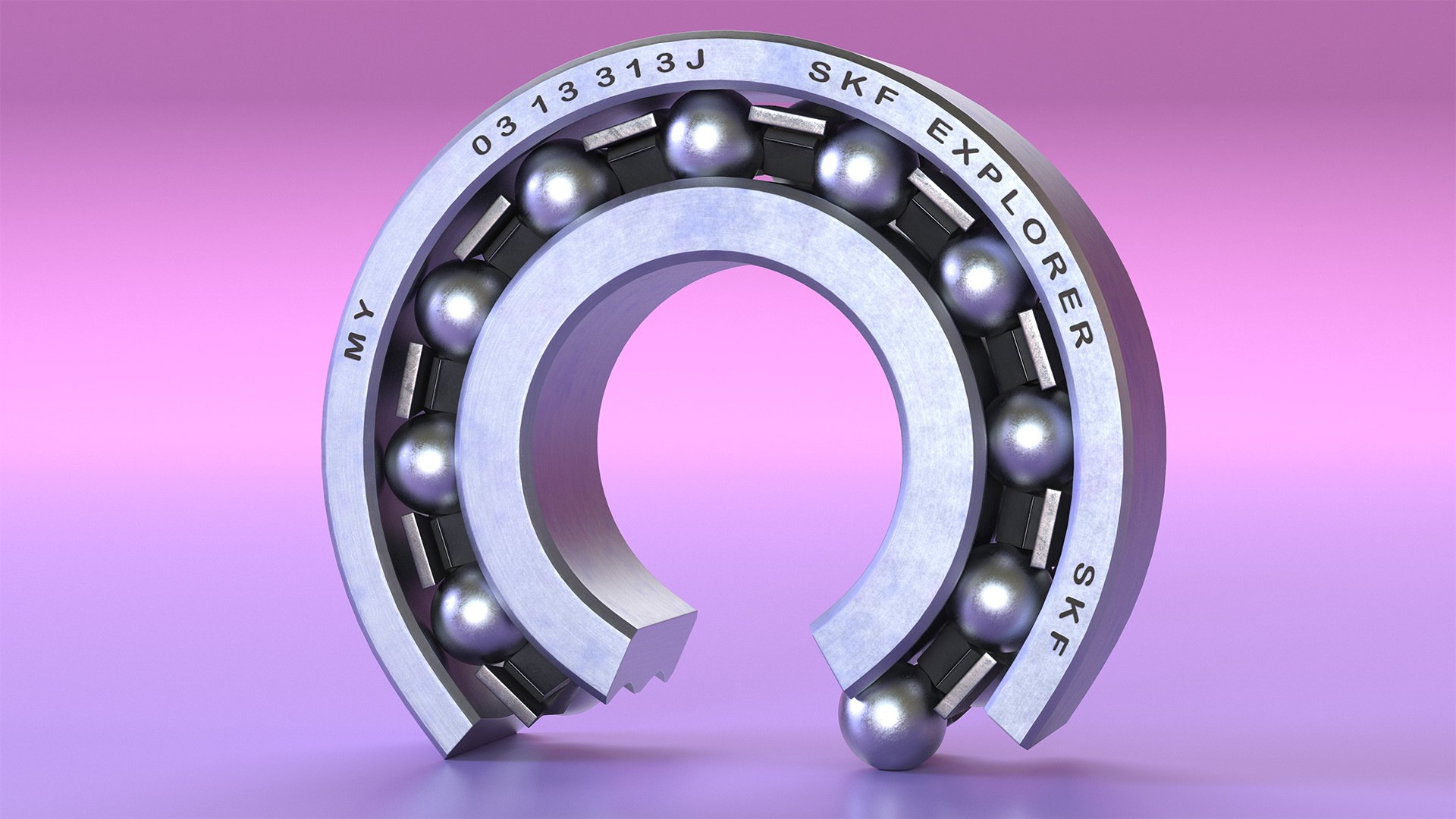 Ball Bearing 3D Model - TurboSquid 1450987