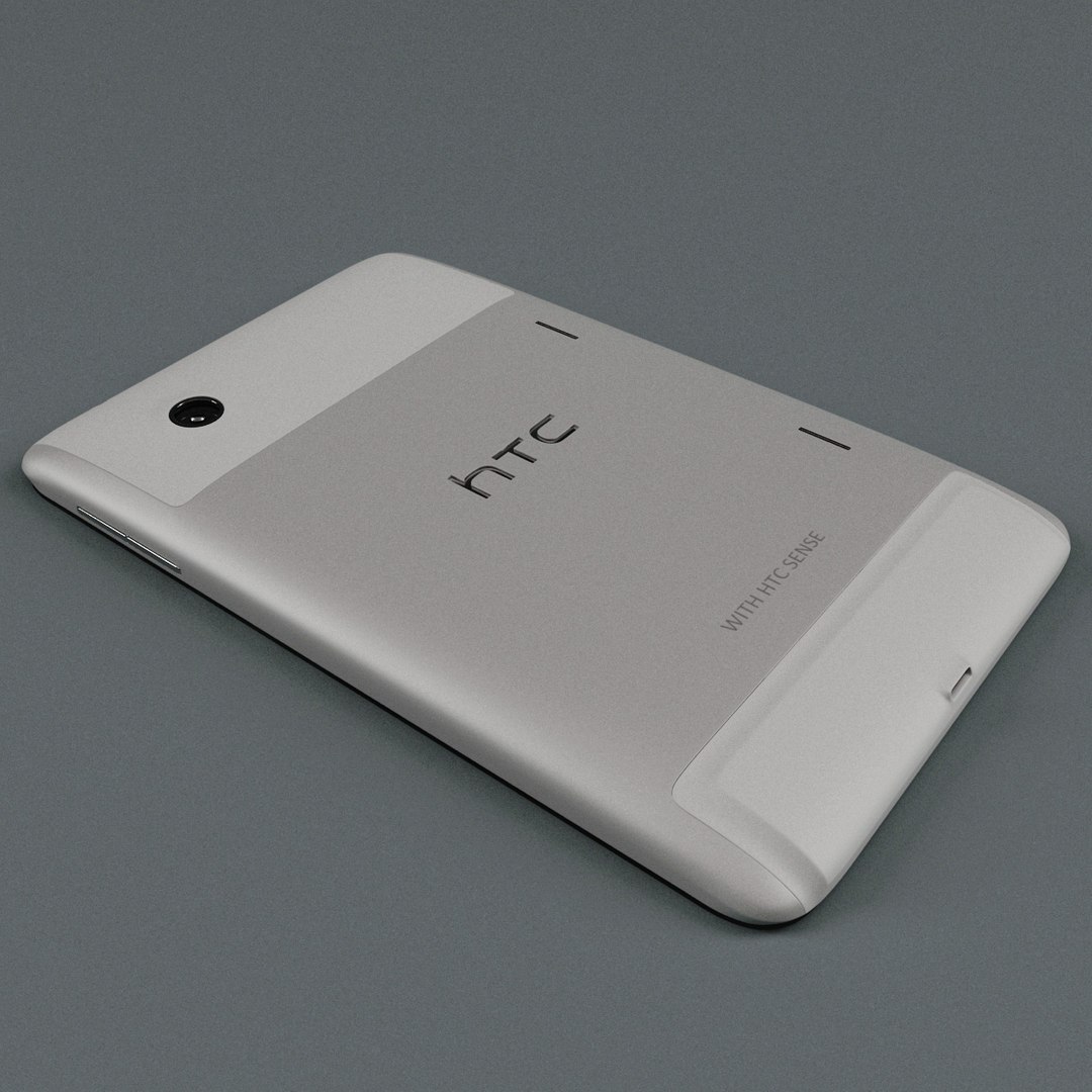htc flyer tablet 3d model