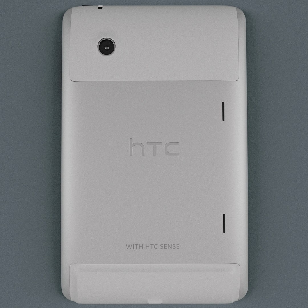 htc flyer tablet 3d model