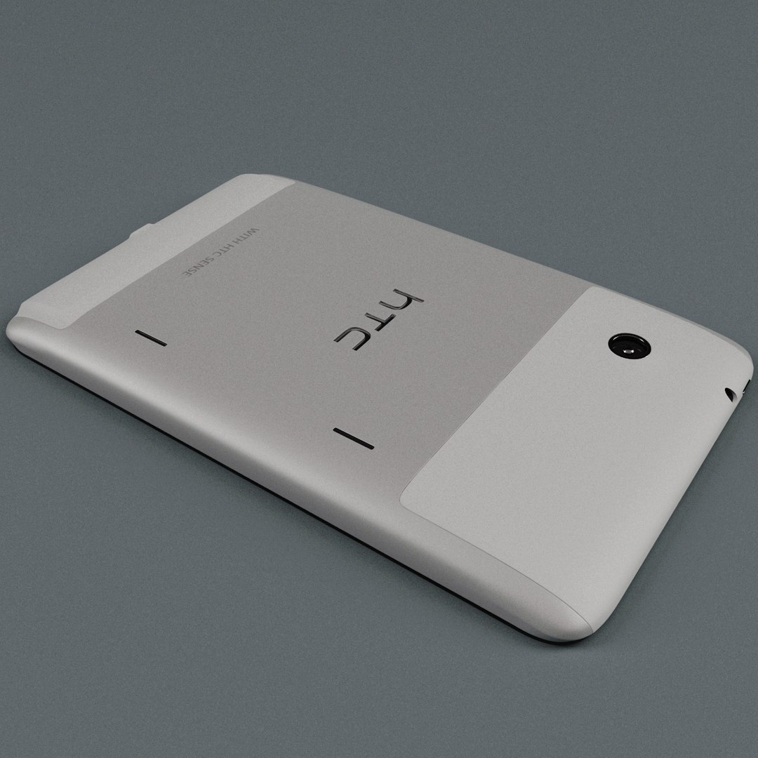 htc flyer tablet 3d model