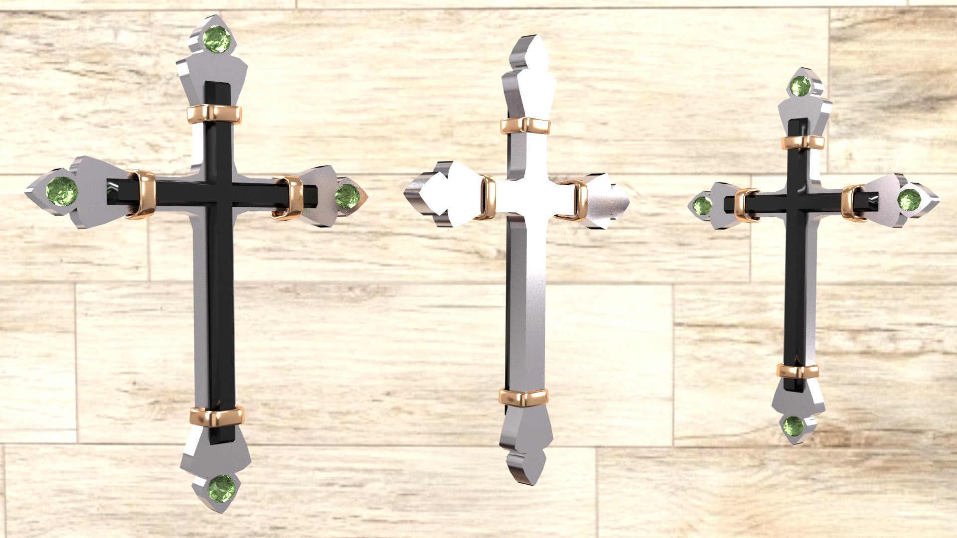 Cross Deco 3 Model - TurboSquid 1814440